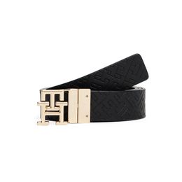 Tommy Hilfiger G&uuml;rtel 'MODERN 3.0' Damen Gr&ouml;&szlig;e 75 gold / schwarz