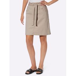 Heine Jeans-Rock in beige | Gr.: 44
