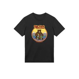 F4NT4STIC Shirt 'US National Parks Make Friends At Yellowstone' male Black size M