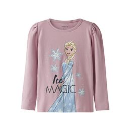 name it Shirt 'NMFOSMA FROZEN' M&auml;dchen Gr&ouml;&szlig;e 104 hellblau / flieder / wei&szlig;