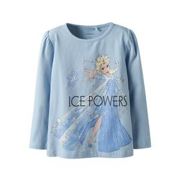 name it Shirt 'NMFOSMA FROZEN' M&auml;dchen Gr&ouml;&szlig;e 104 hellblau / puder / schwarz / wei&szlig;