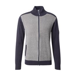 PETROL INDUSTRIES Strickjacke Herren Gr&ouml;&szlig;e L navy / hellgrau