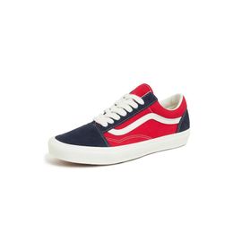 Vans Sneaker 'Old Skool' Herren Gr&ouml;&szlig;e 47 marine / rot / wei&szlig;