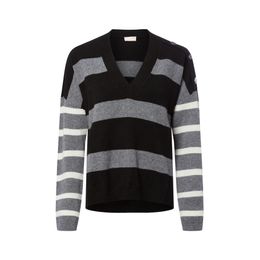 Liu Jo Strickpullover Maglia chiusa in schwarz grau - 0001 | Gr.: L