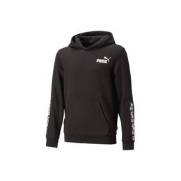 Puma Sweatshirt Ess Tape Camo Hoody in schwarz | Gr.: 116