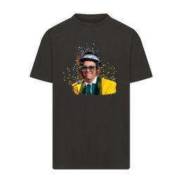 F4NT4STIC Shirt 'TV Times Elton John At The Piano 1977' male Black size S