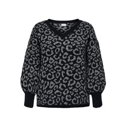Only Carmakoma Strickpullover in Black | Gr.: 50-52