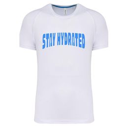 F4NT4STIC T-Shirt Sports Stay Hydrated T-Shirt in wei&szlig; | Gr.: XL