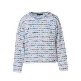 KOROSHI Women's striped textured knit sweater in bunt | Gr.: M