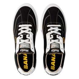 MoEa Turnschuhe in black/white | Gr.: 37