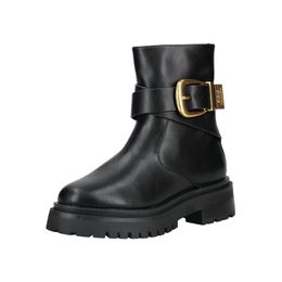 Steve Madden Stiefelette in Schwarz/Gold | Gr.: 39