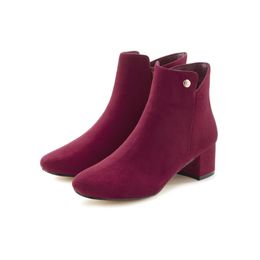 Lascana Stiefelette in bordeaux | Gr.: 36