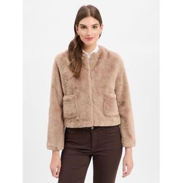 Marie Lund Jacke in taupe | Gr.: 34