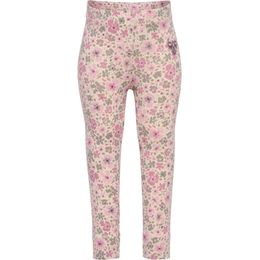 Hummel Leggings Hmlmini M&auml;dchen in PINK NECTAR | Gr.: 56