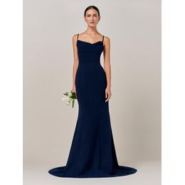 BWLDR Abendkleid 'JOSEFINA' Damen Gr&ouml;&szlig;e 44 navy Winterkleid