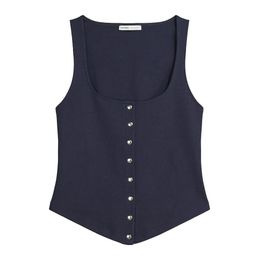 Bershka Top female Blue size M