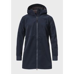 Sch&ouml;ffel SCH&Ouml;FFEL Damen Outdoorjacke "Urban Softshell Jk Style Suavio WMS"8820, blau, Gr. 44, Oberstoff: Aussenseite: 100% Polyester, Innenseite: 100%
