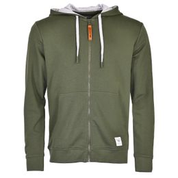 Kapuzensweatjacke Top Gun "TG22010", Herren, Gr. 56XXL, olive, Material: 60% Baumwolle / 40% Polyester, Sweatjacken
