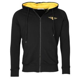 Kapuzensweatjacke Top Gun "TG2019-3019", Herren, Gr. 3xl, schwarz, Obermaterial: 65% Baumwolle, 35% Polyester, Sweatjacken