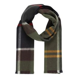 Barbour Schal Damen Größe One Size nachtblau / braun / oliv / weiß
