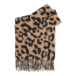 Zwillingsherz Schal Damen Größe One Size brokat / schwarz