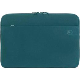 Tucano Laptoptasche »TOP Sleeve Schutzhülle MacBook Air 13'', MacBook Pro 13'', Laptop 12''« petrolblau Vordertasche für Zubehör