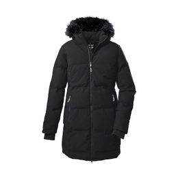 Killtec Steppmantel »KOW 209 WMN QLTD PRK« Wasser- und windabweisender Parka mit abnehmbarer Kapuze und Kunstfell schwarz 36 36 Parka in...