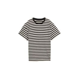 Tom Tailor Oversize-Shirt mit Streifenmuster black and white stripe 128 128 T-Shirt von Tom Tailor KIDS