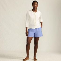 LANDS' END Softe Shorts aus Modal-Mix, Damen,  Blau, Polyester/Polyester-Mischung, by Lands' End