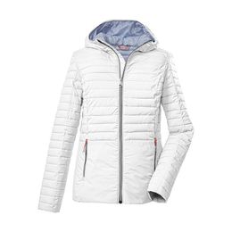 Killtec Steppjacke »KOS 117 WMN QLTD JCKT« Leichte Damen Steppjacke, wasser- und windabweisend, atmungsaktiv weiß 40 40 Damen Steppjacke mit Kapuze