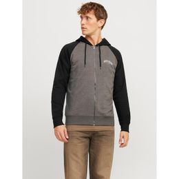 Jack & Jones JACK & JONES Kapuzensweatjacke &raquo;JJRICKY SWEAT ZIP HOOD&laquo; Black XXL XXL Sweater von Jack & Jones