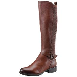 Tamaris Stiefel »Indah« mit Stretcheinsatz am XS-Schaft cognac-used 37 37 Mit XS-Schaft