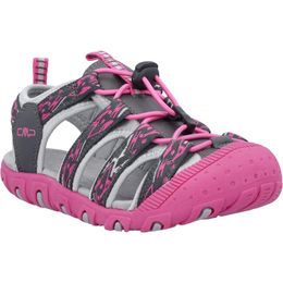 CMP Sandale &raquo;KIDS SAHIPH HIKING SANDAL&laquo; GREY-FUXIA 29 29 Bequeme Sandale von CMP mit Schnellverschluss