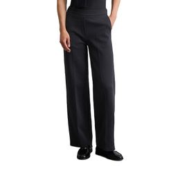Marc O'Polo MARC O'POLO Jerseyhose regular fit, weite Form, elastischer Bund deep night blue 44 - N-Gr N-Gr 44 Schicke Hose von Marc O'Polo