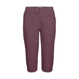 Killtec Caprihose »KOS 159 WMN PNTS« Wasserabweisende Caprihose mit Stretch, Zipper-Taschen und Gummizügen aubergine 42 - Normalgrößen Normalgrößen...