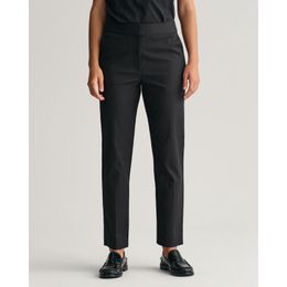 Gant Stoffhose &raquo;SLIM SLACK&laquo; mit B&uuml;gelfalten an Vorder- und R&uuml;ckseite EBONY BLACK 42 - N-Gr N-Gr 42 Zigarettenhose von Gant Women