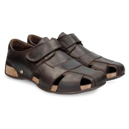 Panama Jack Klettschuh »Fletcher« Sandale, Slipper, Sommerschuh mit komfortablem Fußbett dunkelbraun 42 42 Bequeme Slipper mit praktischem...
