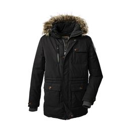 G.I.G.A. by Killtec G.I.G.A. DX BY KILLTEC Parka »GW 35 MN PRK« Wasserabweisender, atmungsaktiver Parka mit abnehmbarer Kapuze schwarz XL XL Herren Winterparka mit...