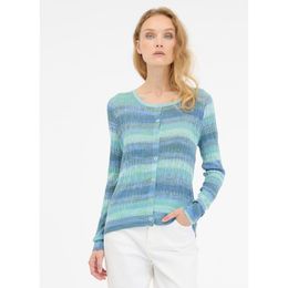Ragwear Strickjacke »ALWEN« AQUA L (40) L (40) Vegan, von PETA verifizierter Cardigan von Ragwear