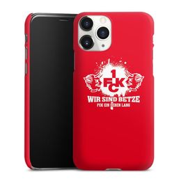 DeinDesign iPhone 11 Pro Handy Premium Case Smartphone Handyh&uuml;lle Schutzh&uuml;lle matt Spruch 1. Fc Kaiserslautern Official Licensed Product Premium Case