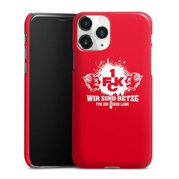 DeinDesign iPhone 11 Pro Handy Premium Case Smartphone Handyh&uuml;lle Schutzh&uuml;lle gl&auml;nzend Spruch 1. Fc Kaiserslautern Official Licensed Product Premium Case