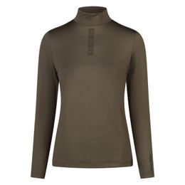 Pikeur SPORTS Funktionsshirt mit Rhinestuds deep khaki Damen 46