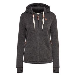 oxmo Fleece Jacket 'Thory' female Grey size XL