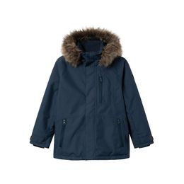name it Funktionsjacke 'NKMSnow10' Jungen Größe 164 marine / braun
