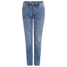 VanVaan Herren Regular-Jeans mit Used-Waschung