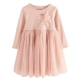next Kleid M&auml;dchen Gr&ouml;&szlig;e 68 gold / rosa