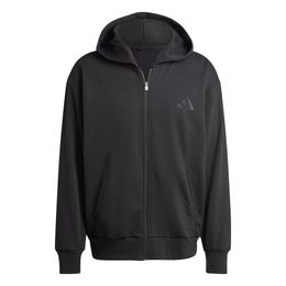 adidas Sportswear Sportsweatjacke 'A SZN' Herren Gr&ouml;&szlig;e L schwarz