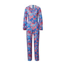 Closet London Jumpsuit Damen Gr&ouml;&szlig;e XXL blau / hellblau / lachs / dunkelpink
