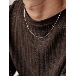 Hey Happiness Necklace 'Box' male Silver size 50 cm