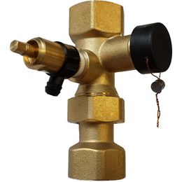 sanicomfort Kappenventil 26,9 mm (3/4") mit Entleerung